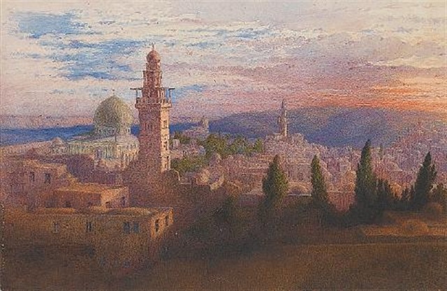 View of Jerusalem by Richard Dadd on artnet