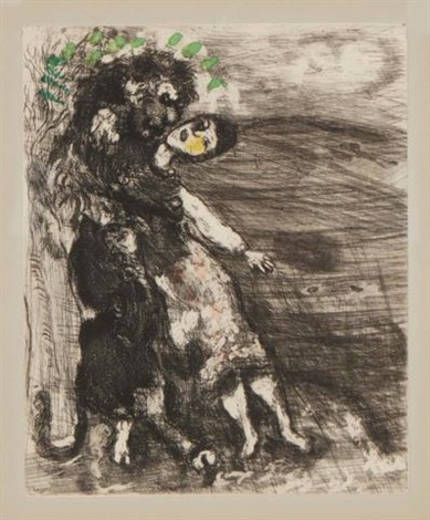 Four Plates From Jean De La Fontaines Fables by Marc Chagall on artnet