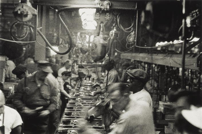 ASSEMBLY LINE - DETROIT by Robert Frank on artnet