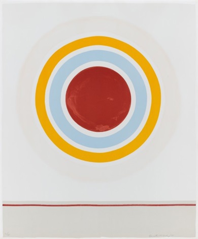 BLUSH TYLER GRAPHICS 462 by Kenneth Noland on artnet
