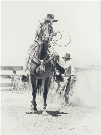 Cowboys, Chilly Winds, and Bill Riggins, Super Looping a group of three ...