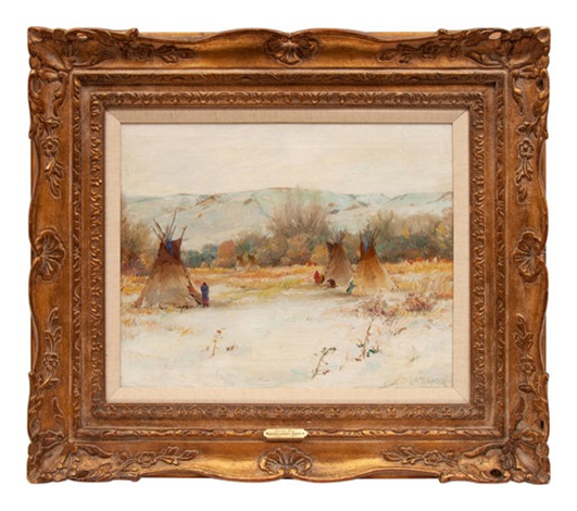 Fiesta Day Squaw Winter by Joseph Henry Sharp on artnet