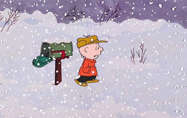 A Charlie Brown Christmas Animation Cel 1965. by Charles M. Schulz on ...