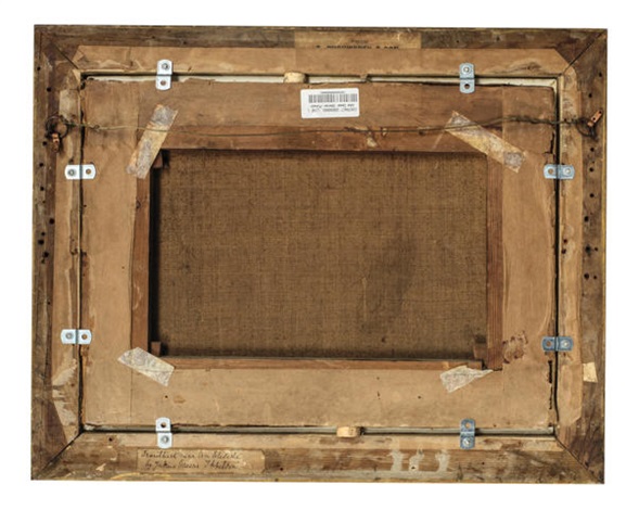 An extensive river landscape with a milkmaid and cattle in the ...