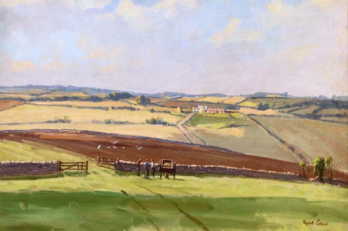 The gleaners by Robert Taylor Carson on artnet