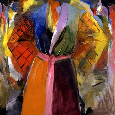 The robe following her 4 by Jim Dine on artnet