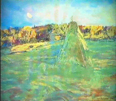 PAYSAGE A LA MEULE DE FOIN by Kim Nikolaevich Slavin on artnet