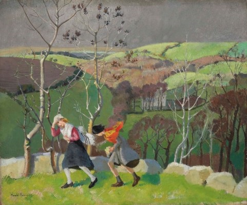 A windy day by Harold Harvey on artnet