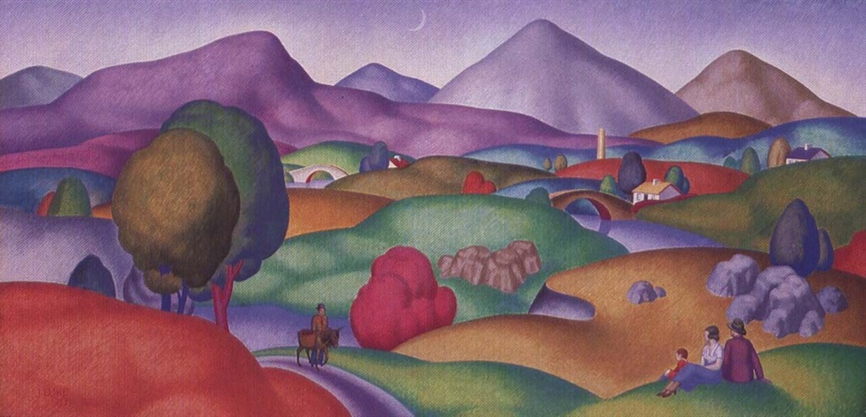 Landscape by John Luke on artnet