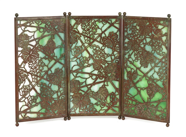 Tiffany Studios, New York, Grapevine Screen by Tiffany Studios on artnet