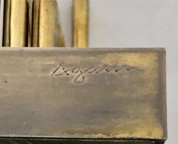 Hanukkah Menorah With Dreidels by Yaacov Agam on artnet