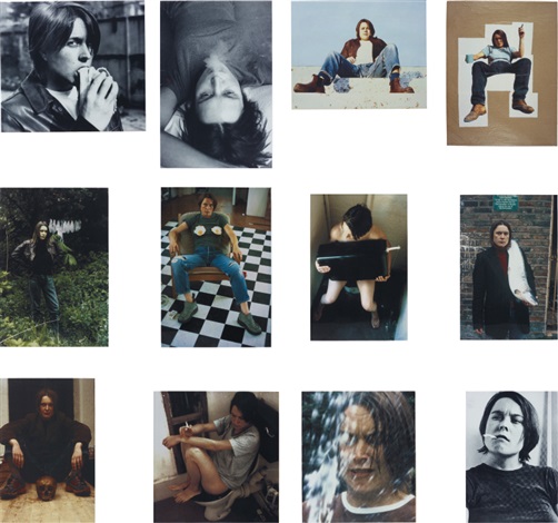 Self Portraits 1990-1998 complete portfolio of 12 works by Sarah Lucas ...