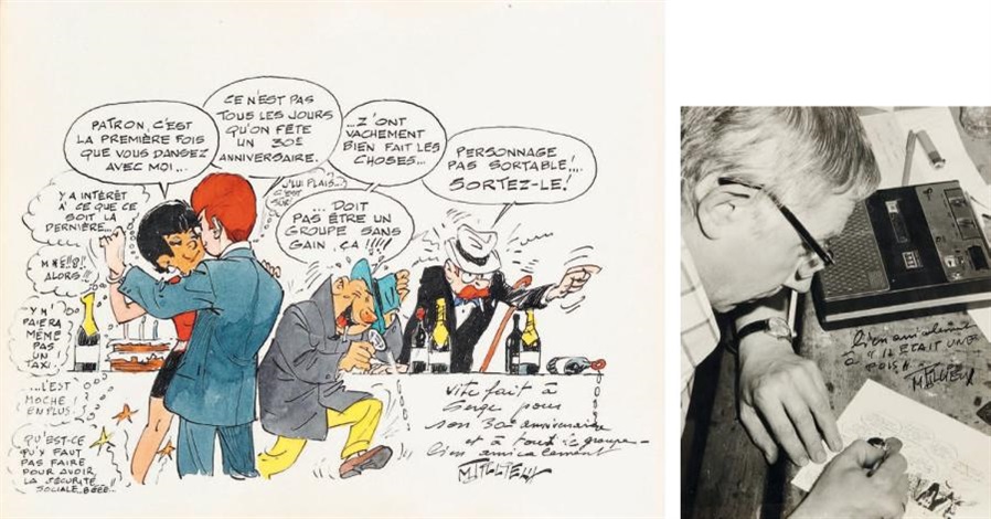 Gil Jourdan, Queue de Cerise, Libellule, Inspecteur Croûton by Maurice ...