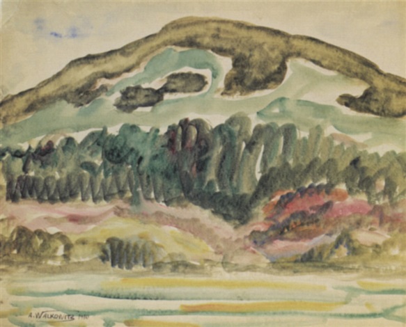 Untitled Landscape by Abraham Walkowitz on artnet