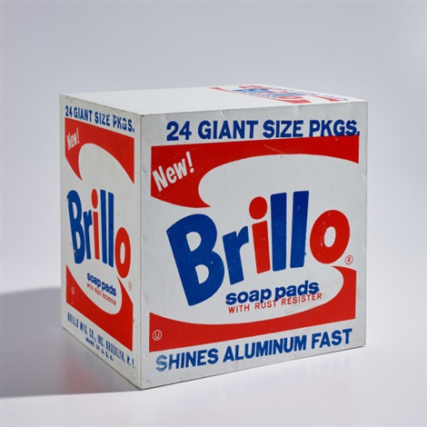 Brillo Box, from Denied Warhol Sculptures by Charles Lutz on artnet