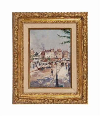 Le Pont Henri IV, Paris by Norbert Goeneutte on artnet