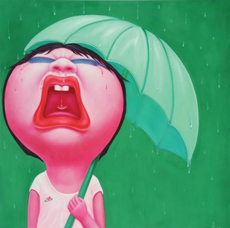Crying series by Yin Jun on artnet