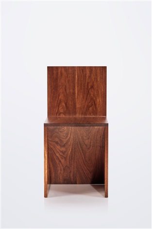 Backward Slant Chair 84 by Donald Judd on artnet
