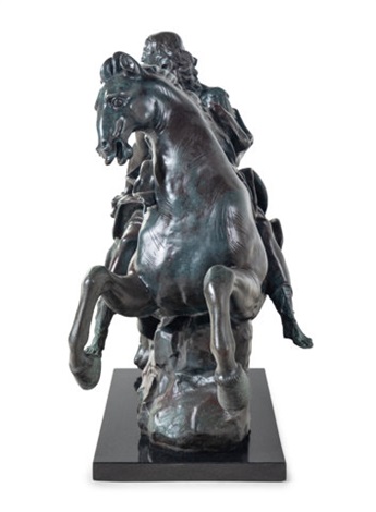 A Bronze Figure of Louis XIV on Horseback by Gian Lorenzo Bernini on artnet