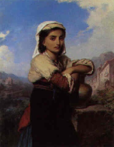 At the well by Guido Bach on artnet