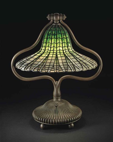 Lotus Bell table lamp by Tiffany Studios on artnet