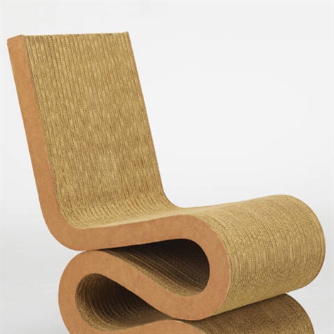 Wiggle chairs, pair by Frank Gehry on artnet