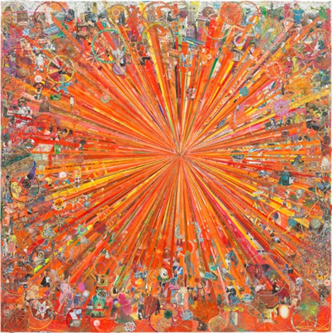 Adieu Interessant orange by Tal R on artnet