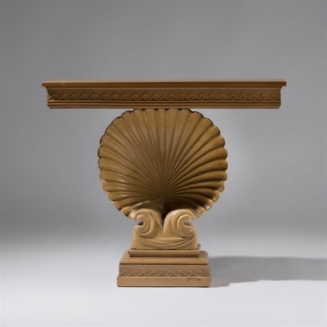 Shell console table by Edward Wormley on artnet