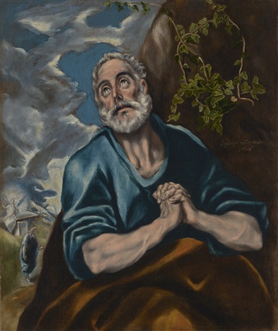 The Tears of Saint Peter by El Greco on artnet