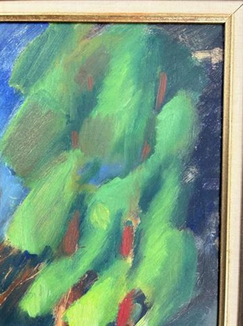 Apple and Trees by Minnie Lois Murphy on artnet