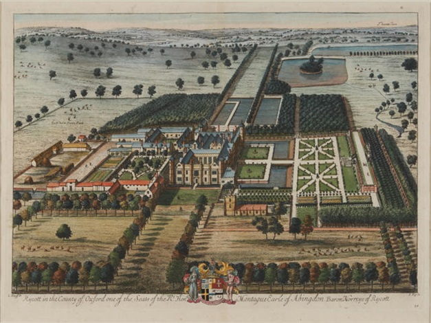 A Set of Four Engravings of British Country Houses by Johannes Kip on ...