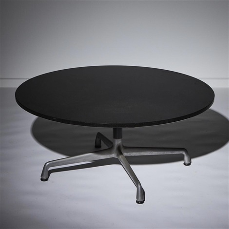 An Eames Marble-Top Coffee Table by Charles and Ray Eames on artnet