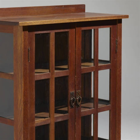 China cabinet, model 820 variant by Gustav Stickley on artnet