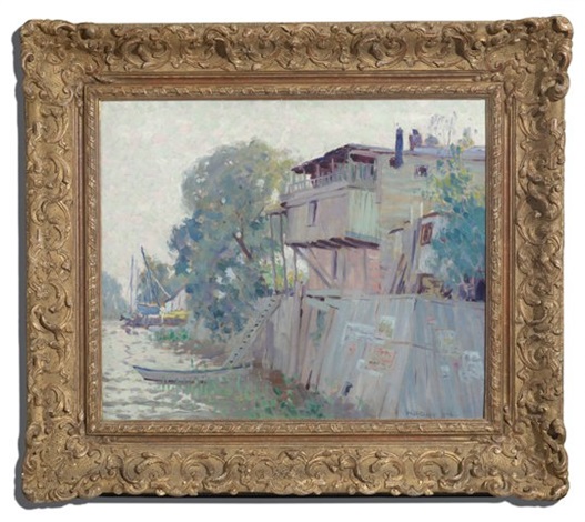 Old Houses, Berthier by William Henry Clapp on artnet