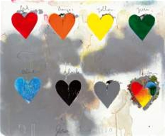 Hearts by Jim Dine on artnet