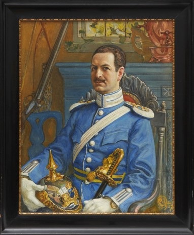 Porträtt av löjtnant Sven Borg by Carl Olof Larsson on artnet