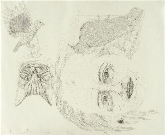 Ginzer and the Birds by Kiki Smith on artnet