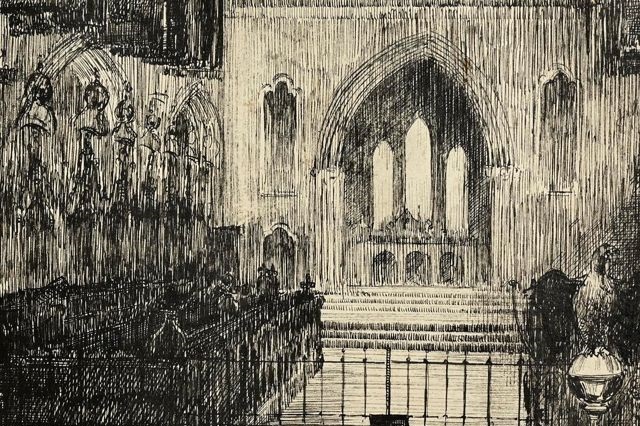 St. Patricks Cathedral, Dublin by Flora H. Mitchell on artnet