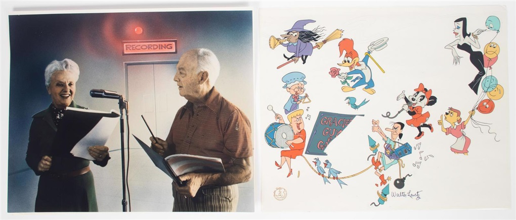 ORIGINAL WALTER LANTZ SIGNED MODEL CEL, C. 1992, H 13, W 16 by Walter ...