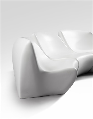 Snow Drift seat objects by Zaha Hadid on artnet