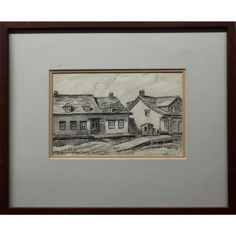 Public Crown Scale, Baie St. Paul by Paul Archibald Octave Caron on artnet