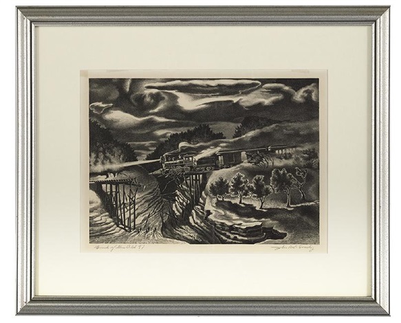 Wreck of the Old 97 by John McCrady on artnet