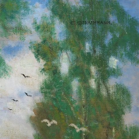 Saint Francis Preaching to the Birds by Carl Strathmann on artnet