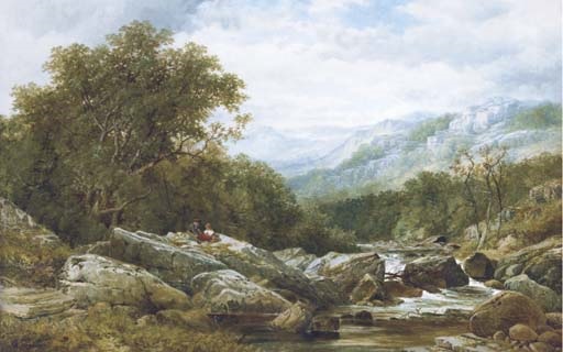 On the Lugury, North Wales by Alexander Panton on artnet