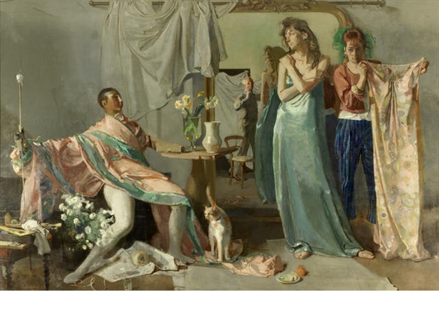 Dressing the Model by John Stanton Ward on artnet