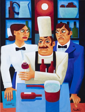 Chefs Menu by Graham Knuttel on artnet
