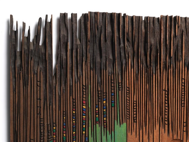 On Grandmas Cloth by El Anatsui on artnet