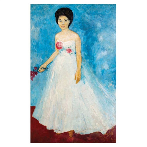 The Elegant Debutante by Victorio Edades on artnet