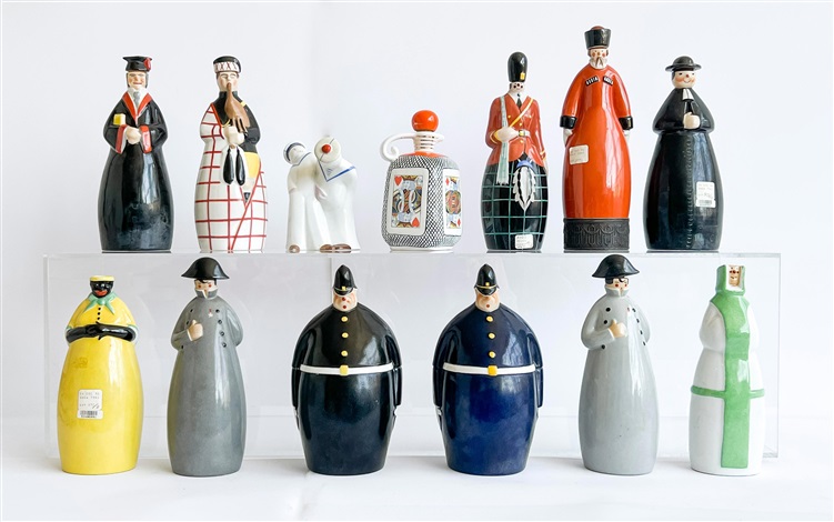 ROBJ PARIS PORCELAIN FIGURAL BOTTLES by Robj (Co.) on artnet