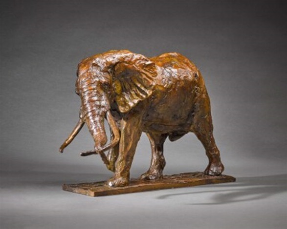 One Ton, Bull Elephant by Mark Coreth on artnet